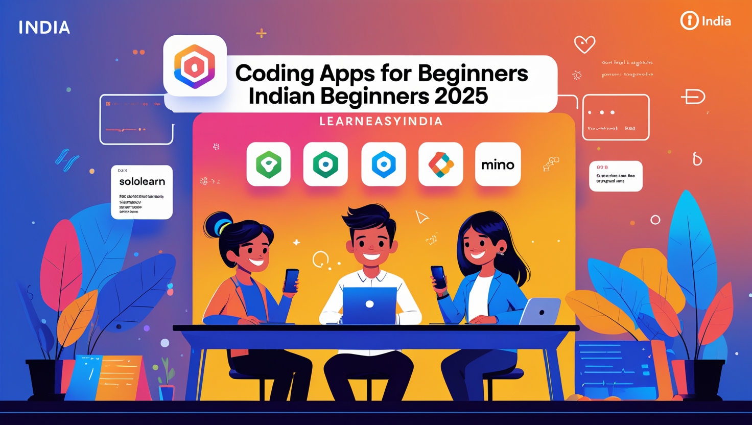 Coding Apps For Beginners India 2025: Top 5